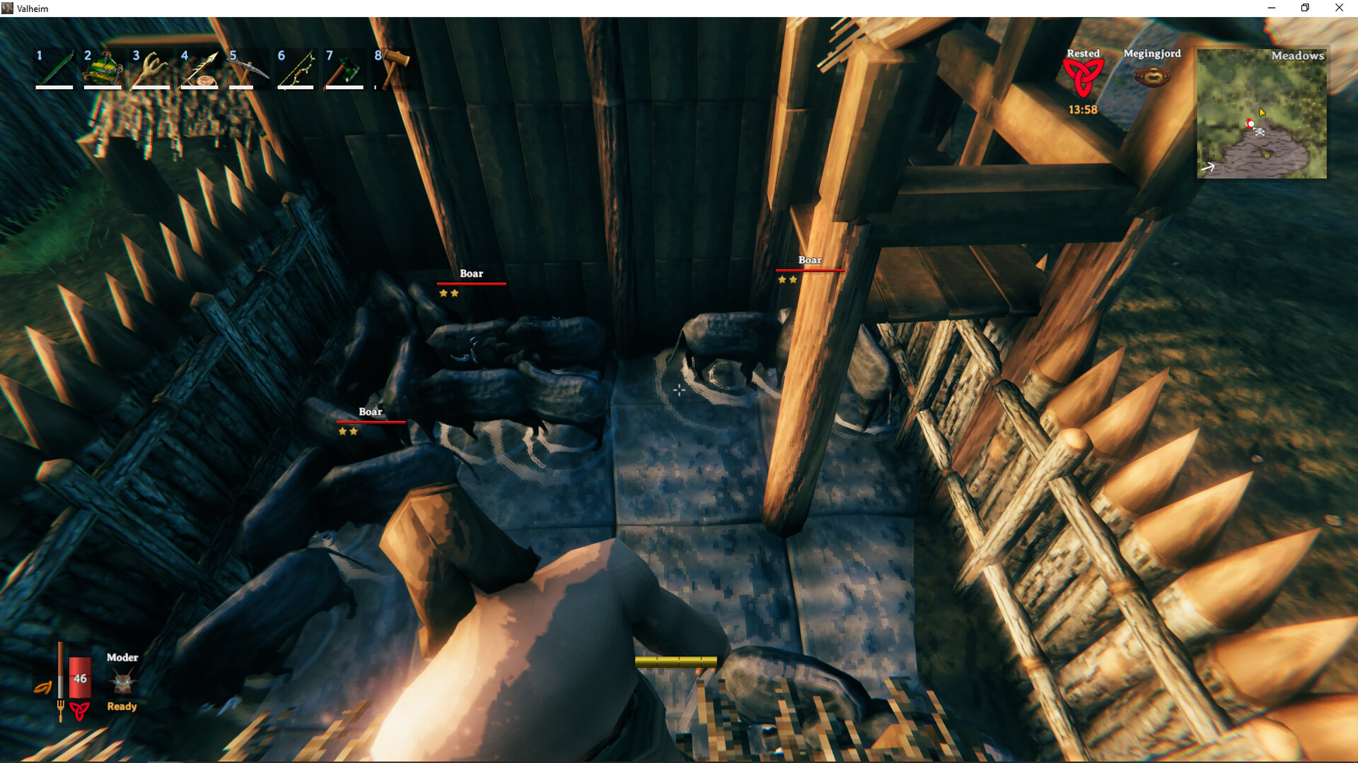 Port Town Valheim Build