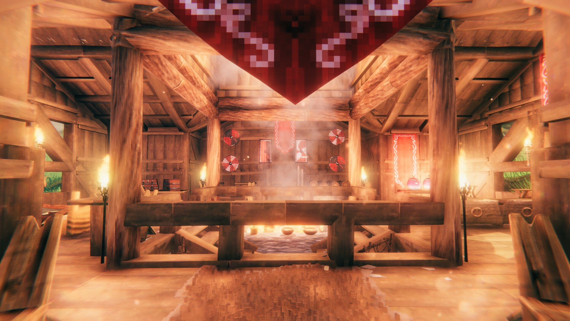 Japanese to Viking Home ;3 Valheim Build