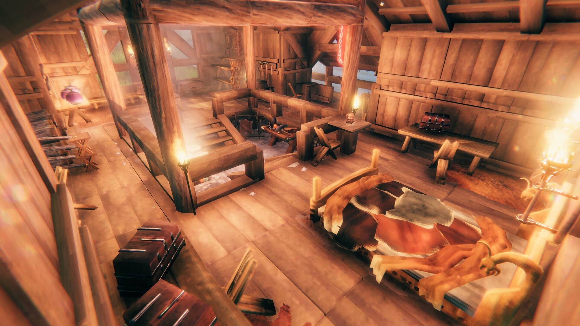 Japanese to Viking Home ;3 Valheim Build