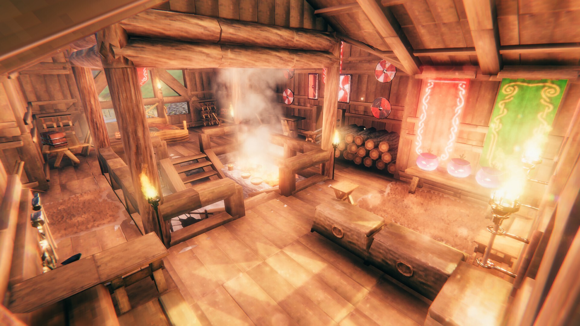 Japanese to Viking Home ;3 Valheim Build