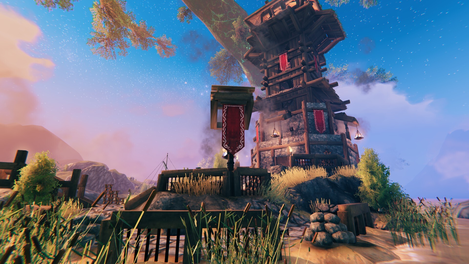 Japanese Lighthouse :3 Valheim Build