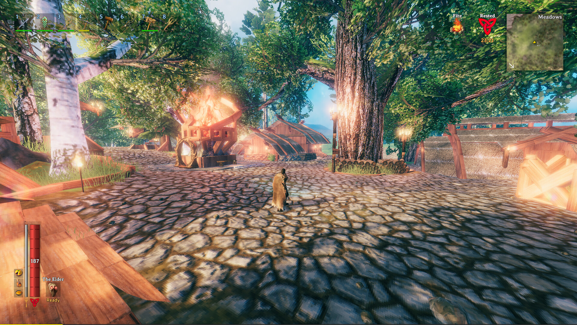 Trxllege Village Valheim Build