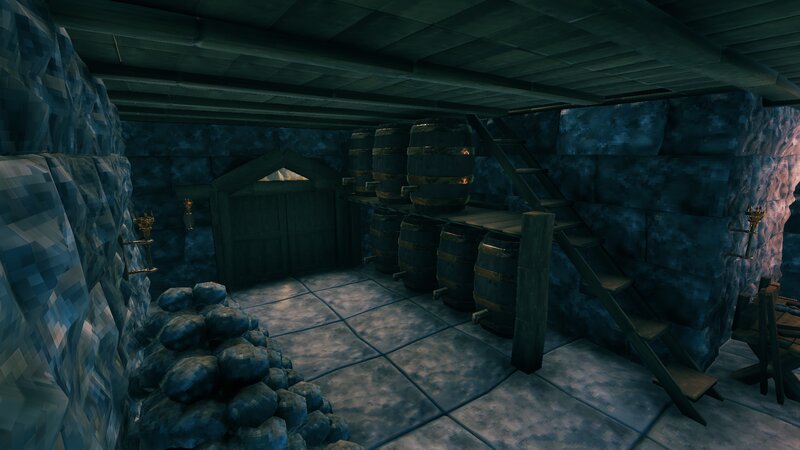 storage house Valheim Build