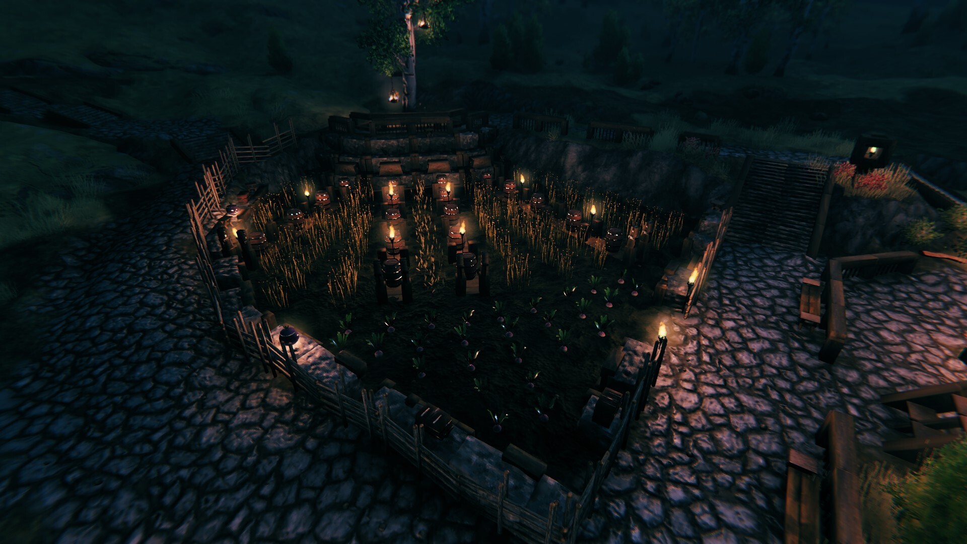 Farmers Lil Farm ;3 Valheim Build