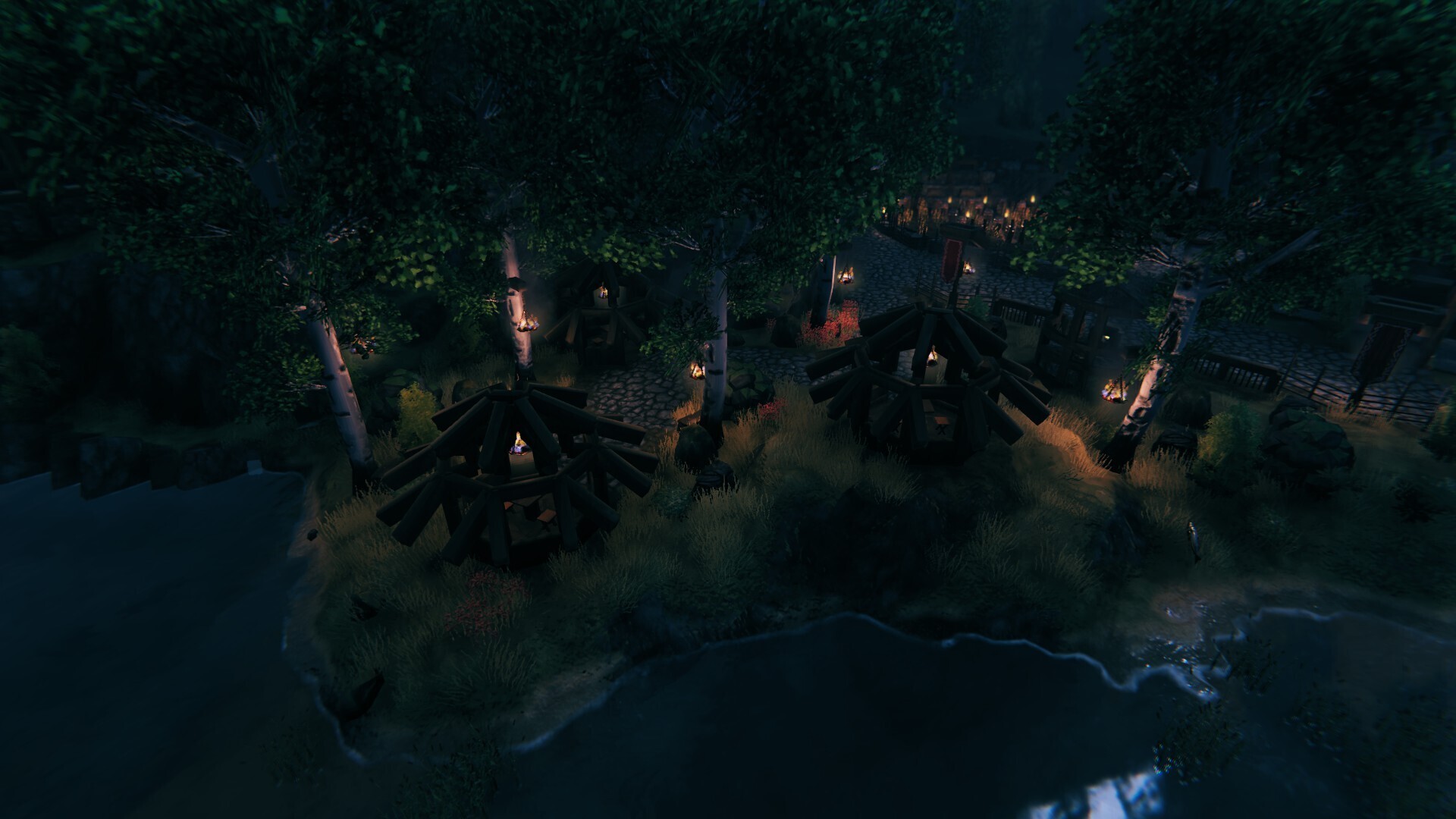 Japanese Gazebo Garden Valheim Build