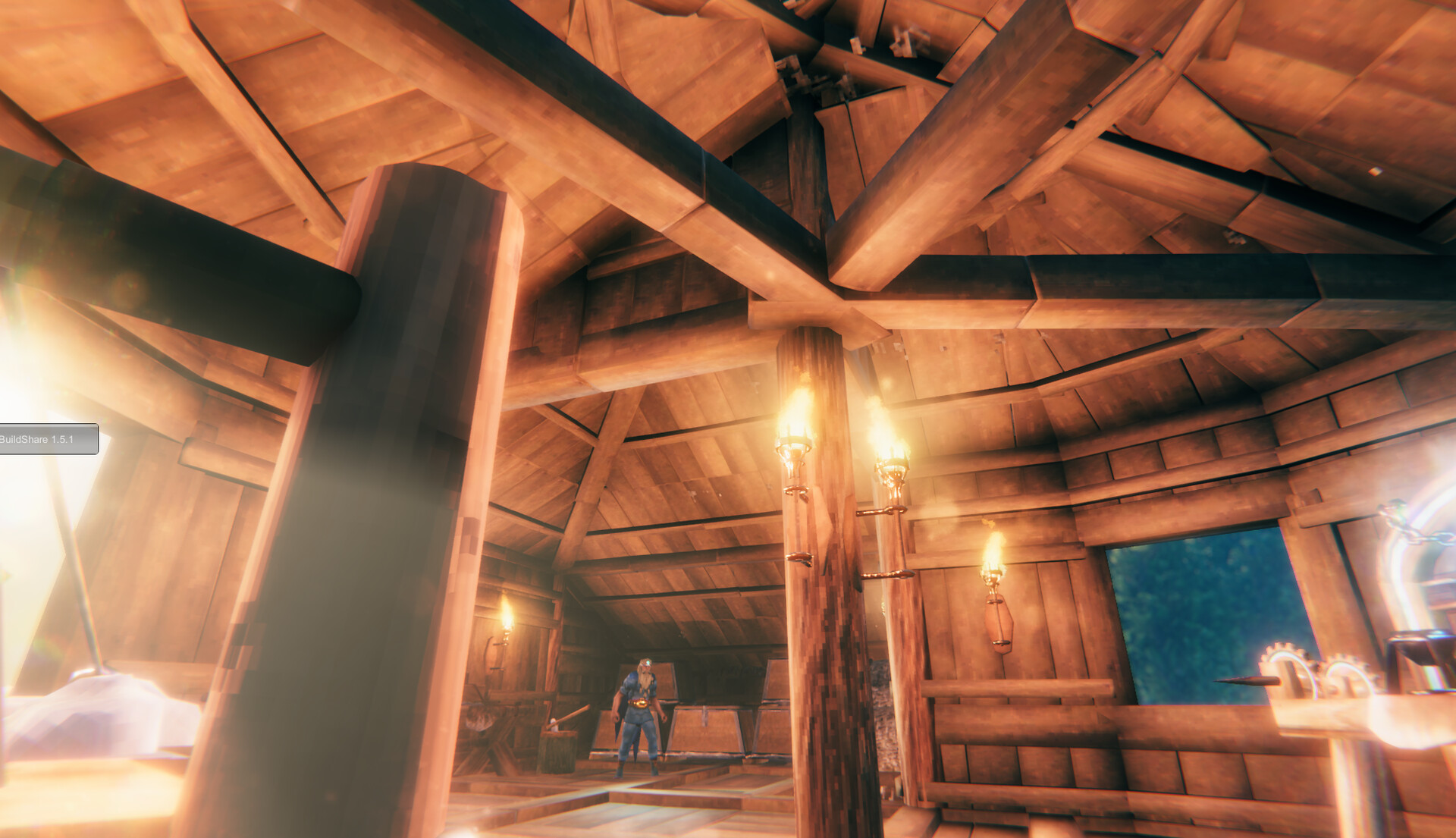 A different approach to building a home Valheim Build
