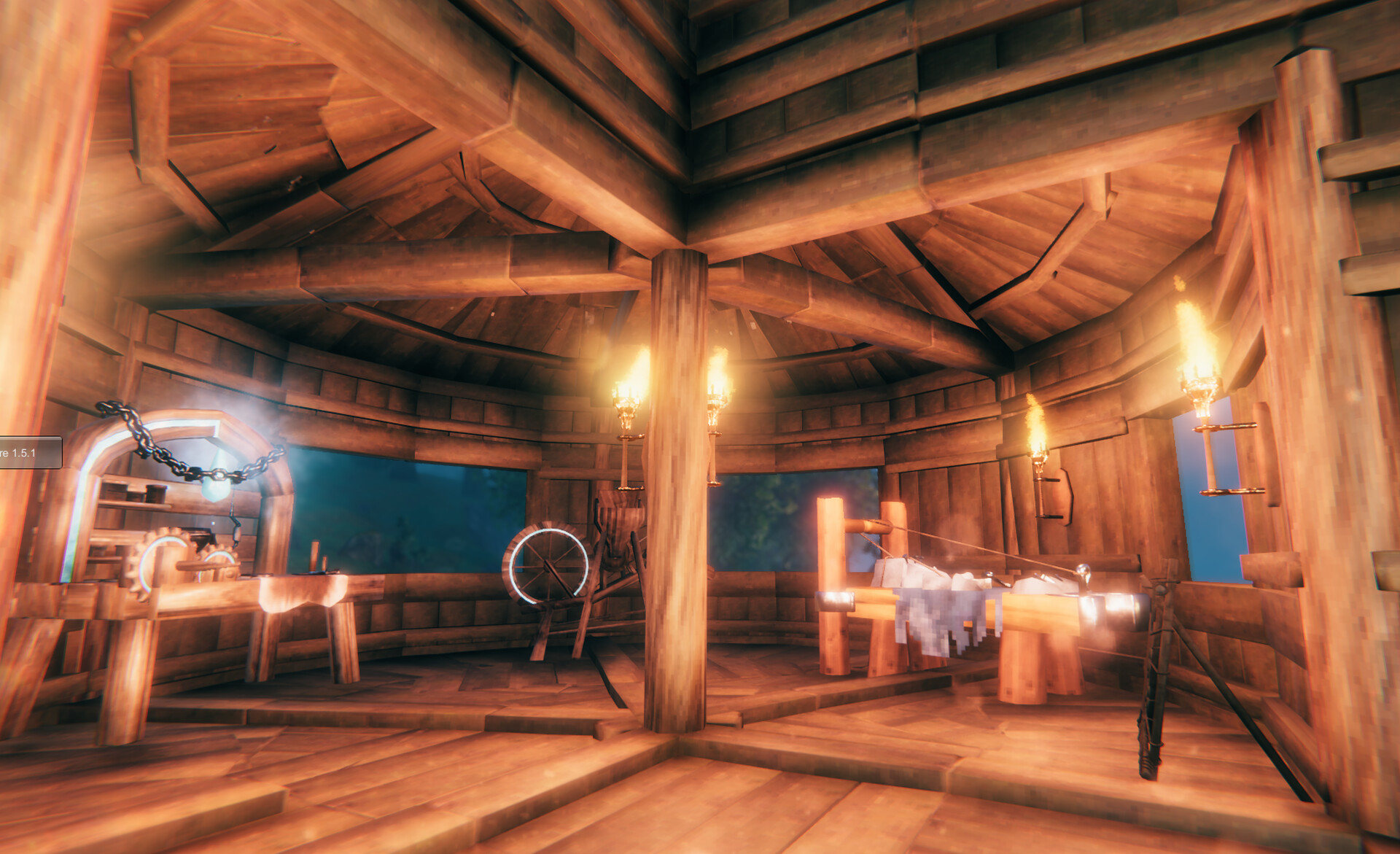 A different approach to building a home Valheim Build