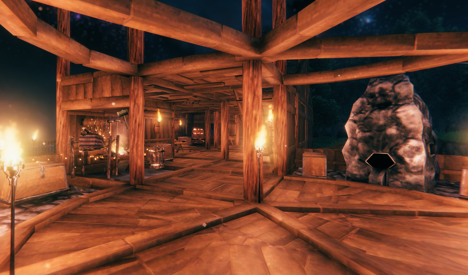A different approach to building a home Valheim Build