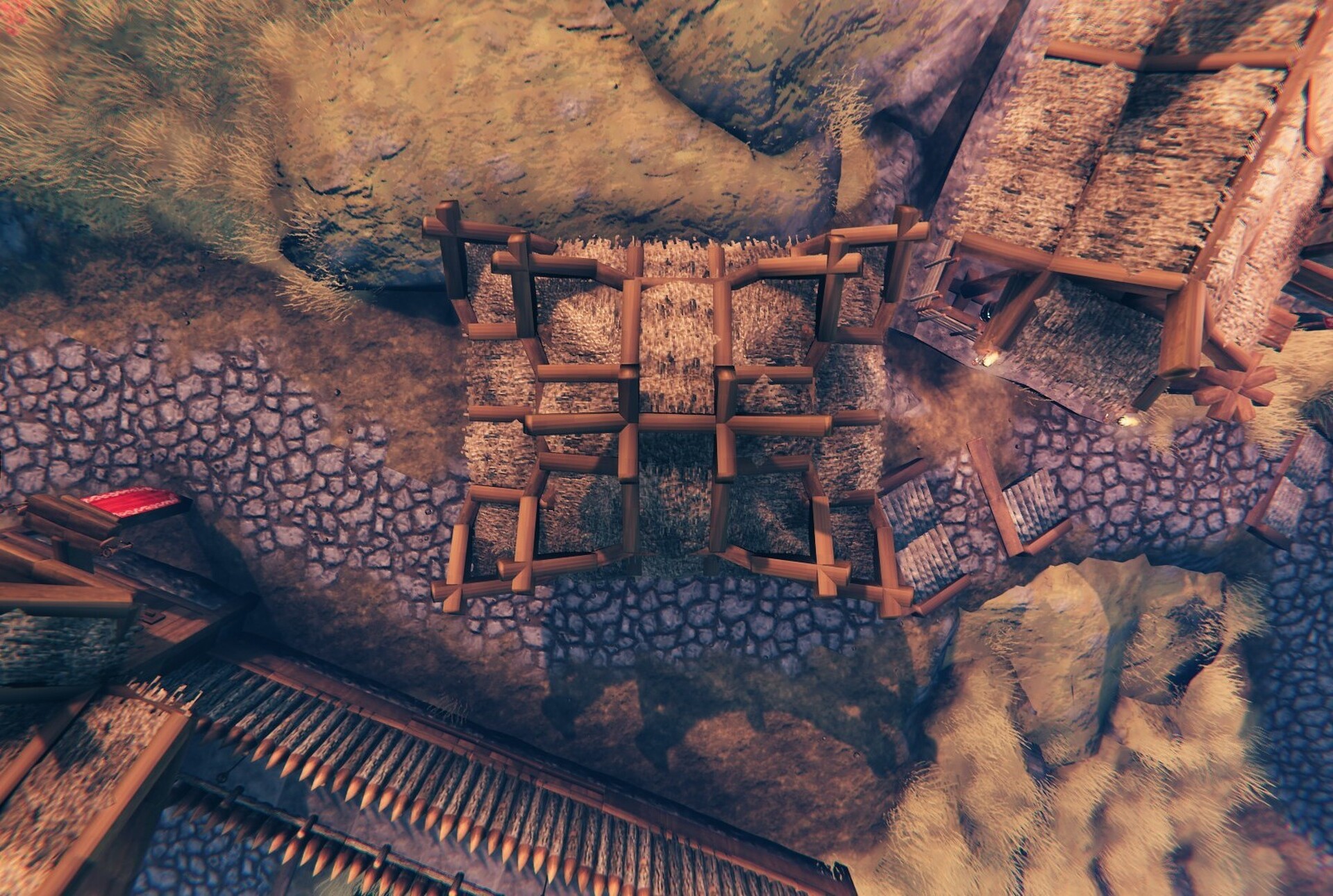 Japanese Shrine Store Valheim Build