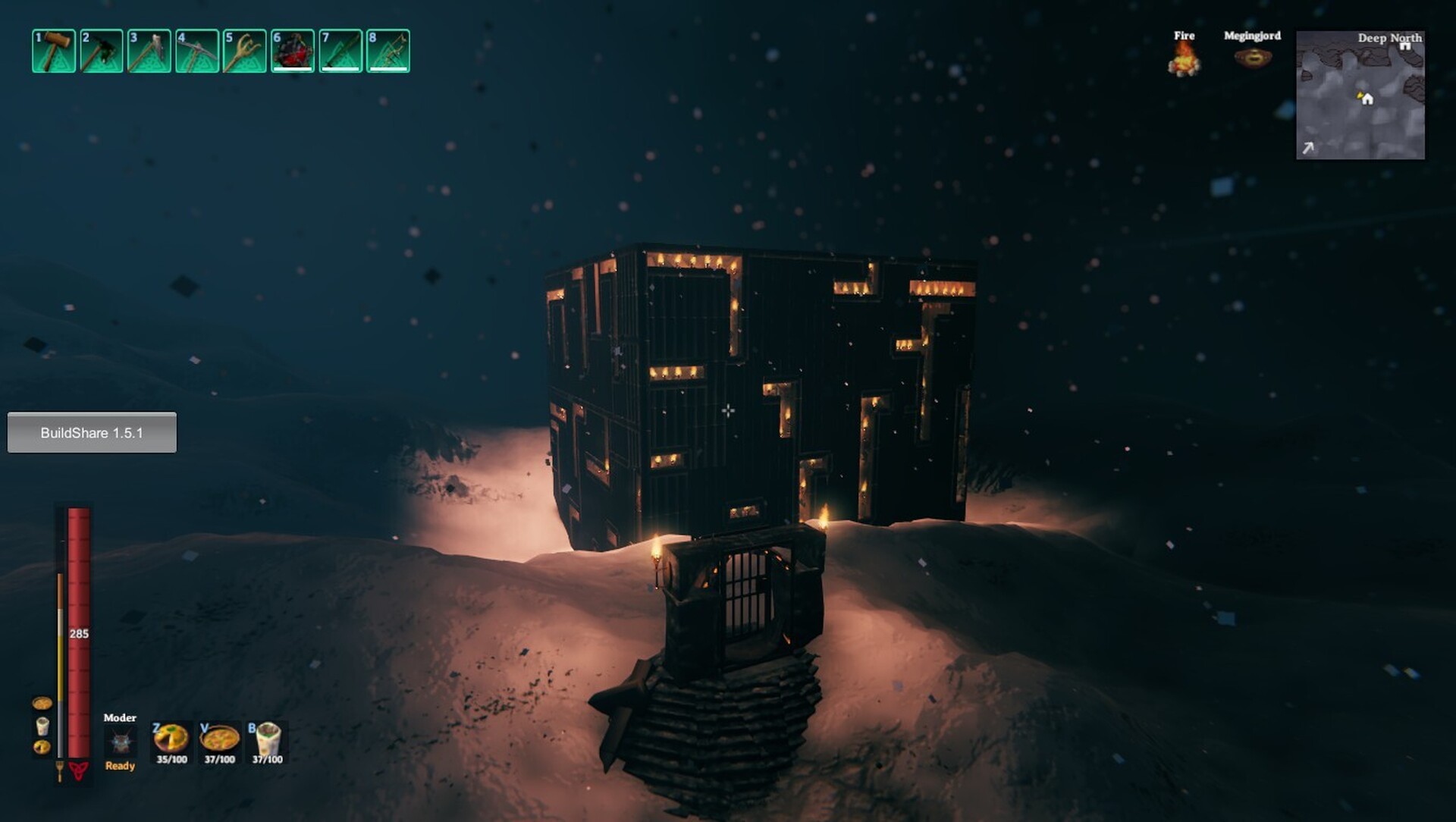 The Tesseract Valheim Build