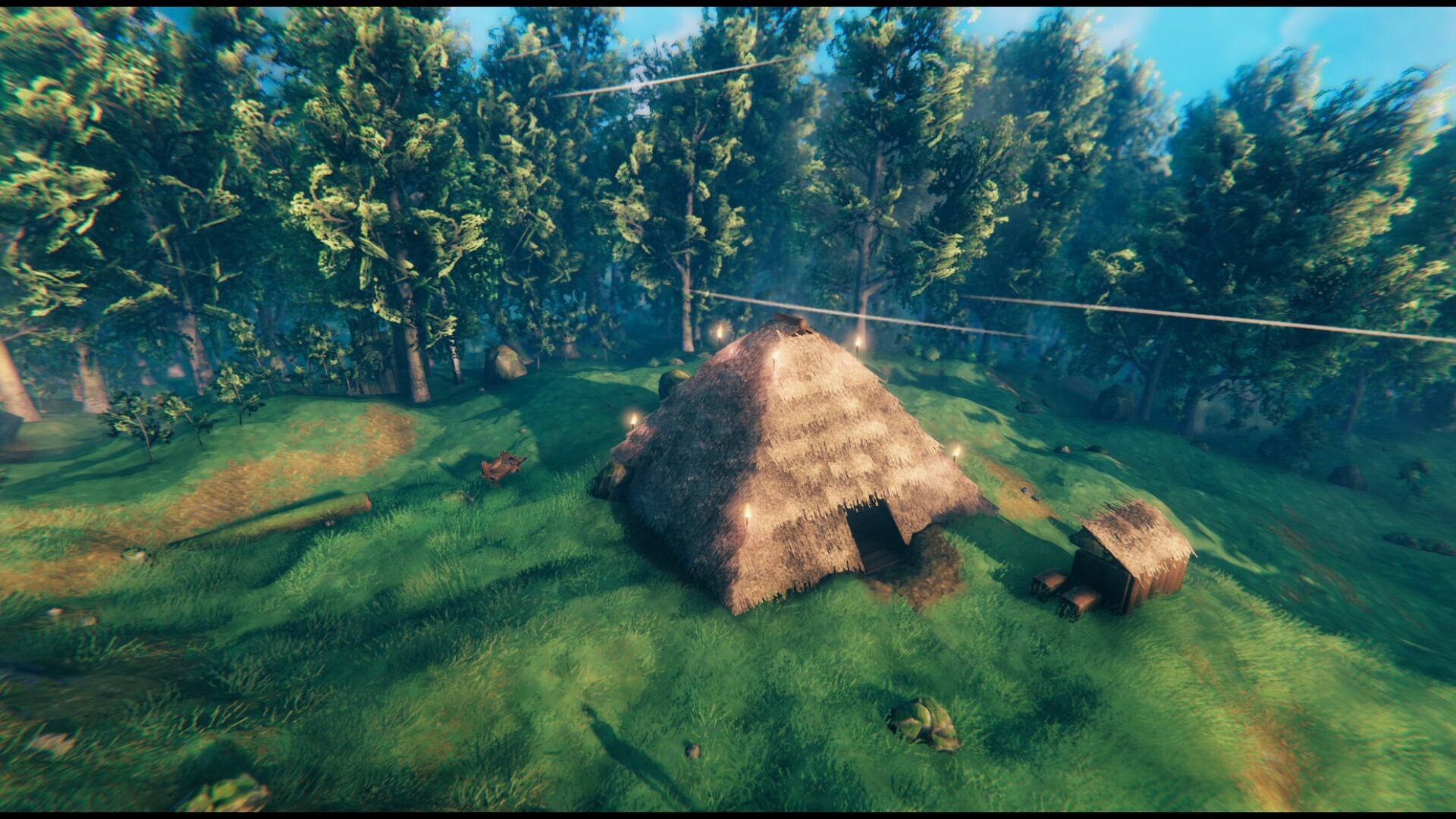 Wooden Pyramid Valheim Build