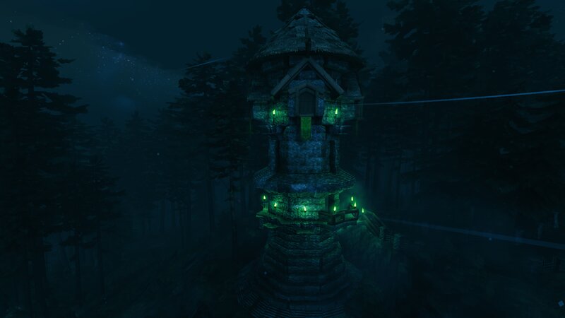 Wizard Tower Valheim Build