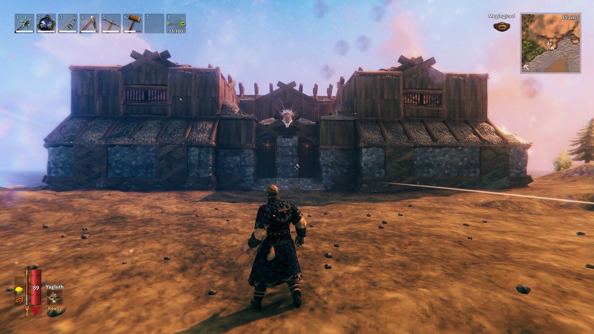 After 150 hours and four houses, I decided on a final build in the ...