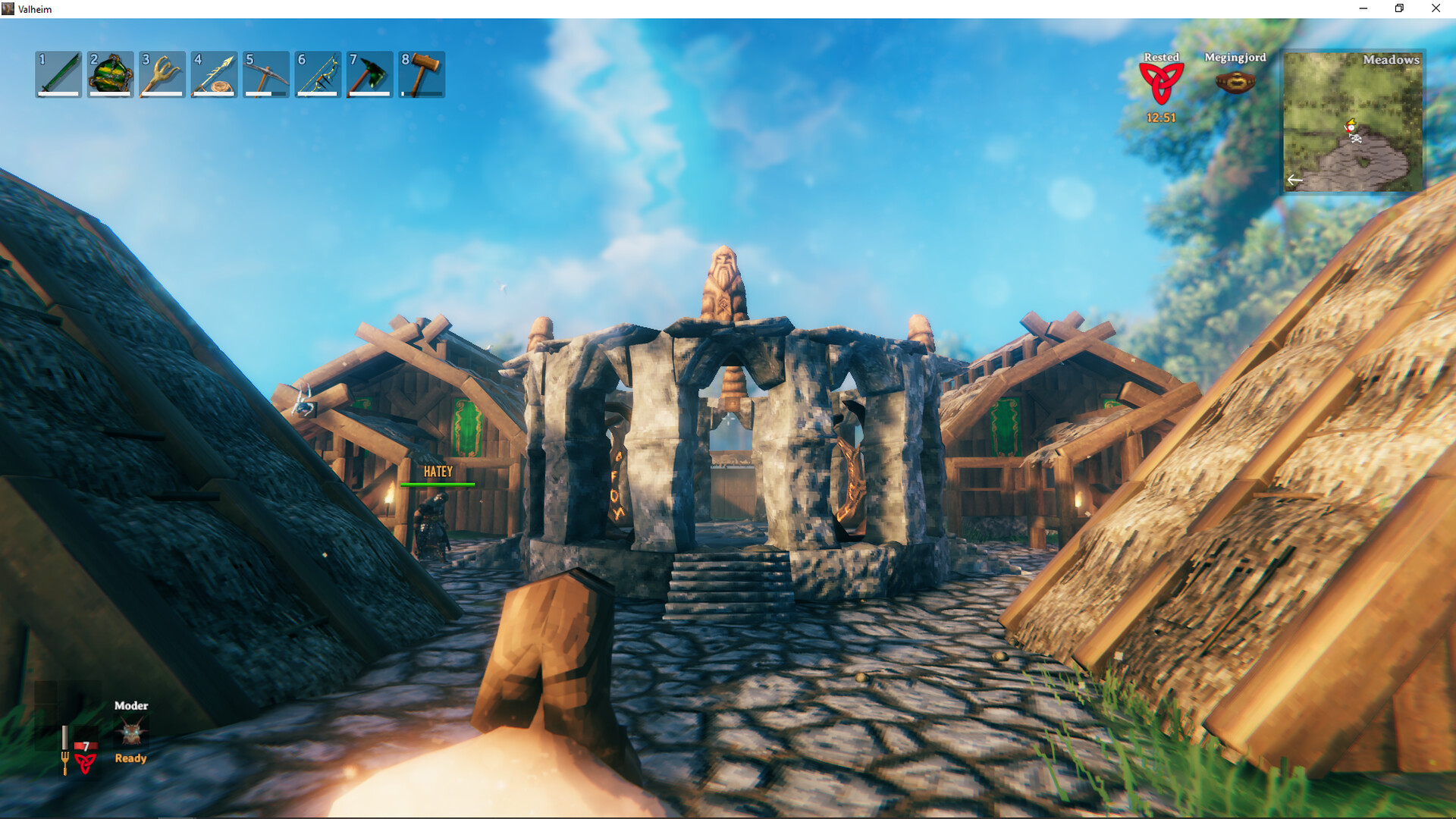 Port Town Valheim Build