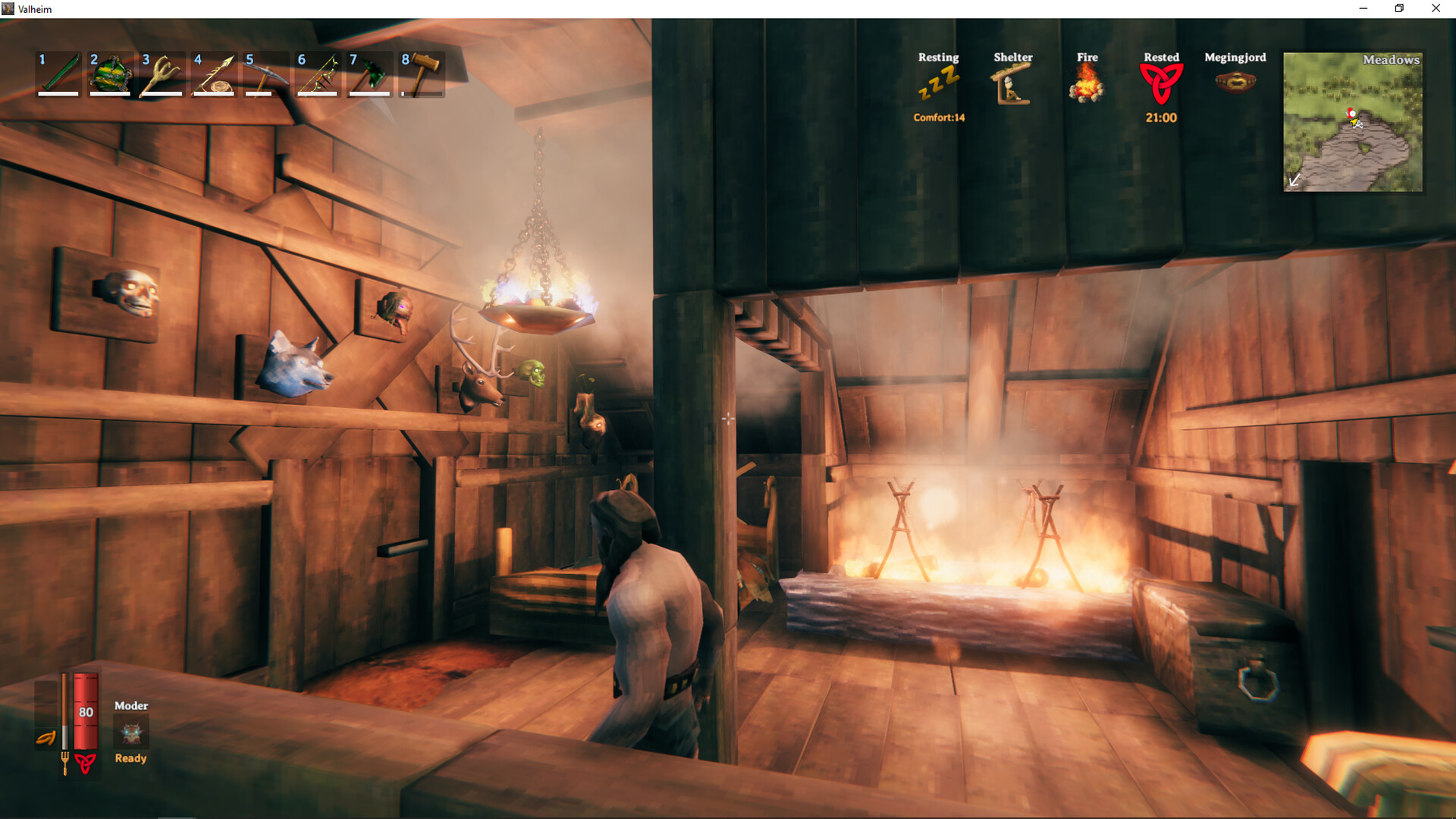 Port Town Valheim Build