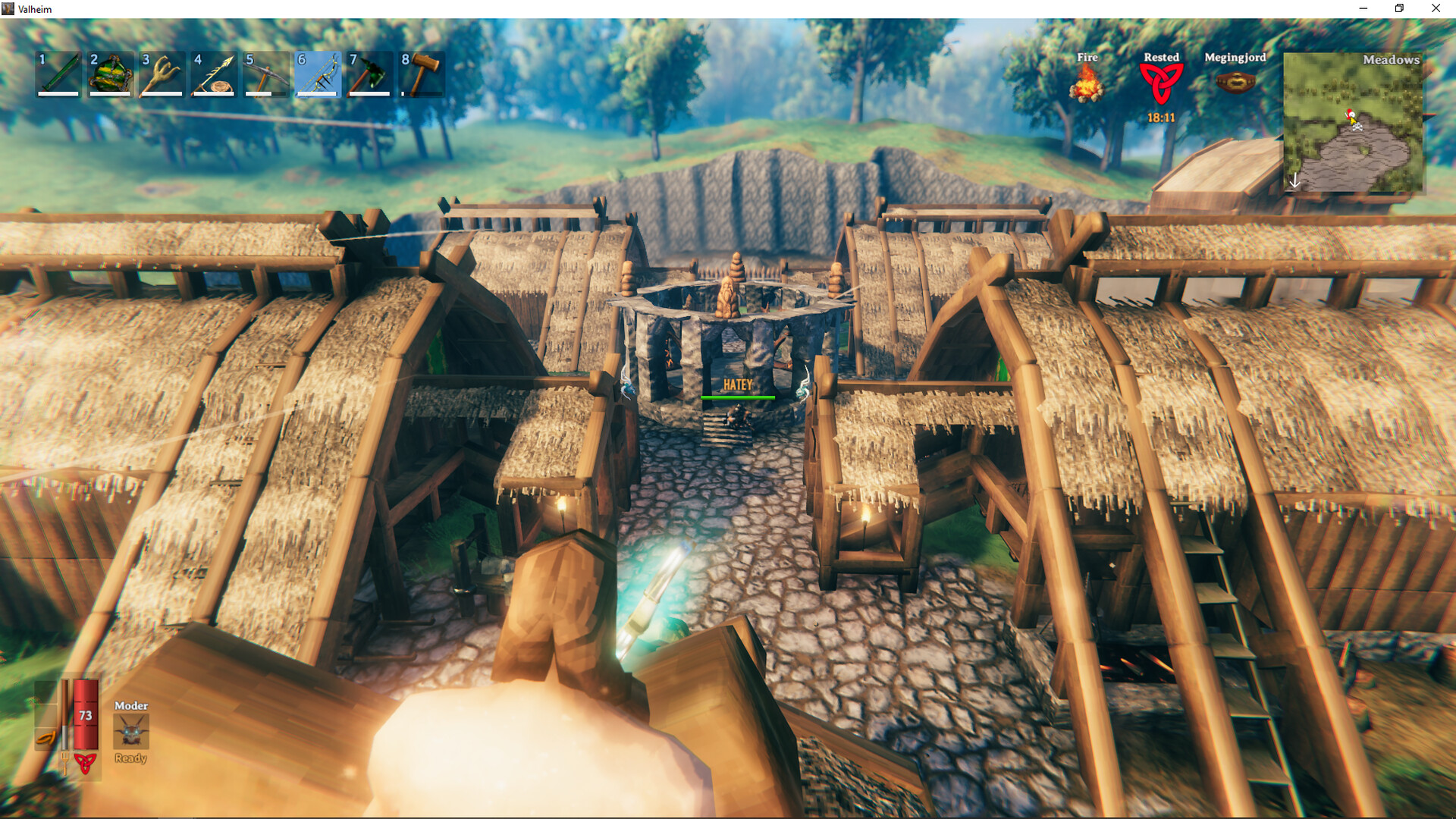 Port Town Valheim Build