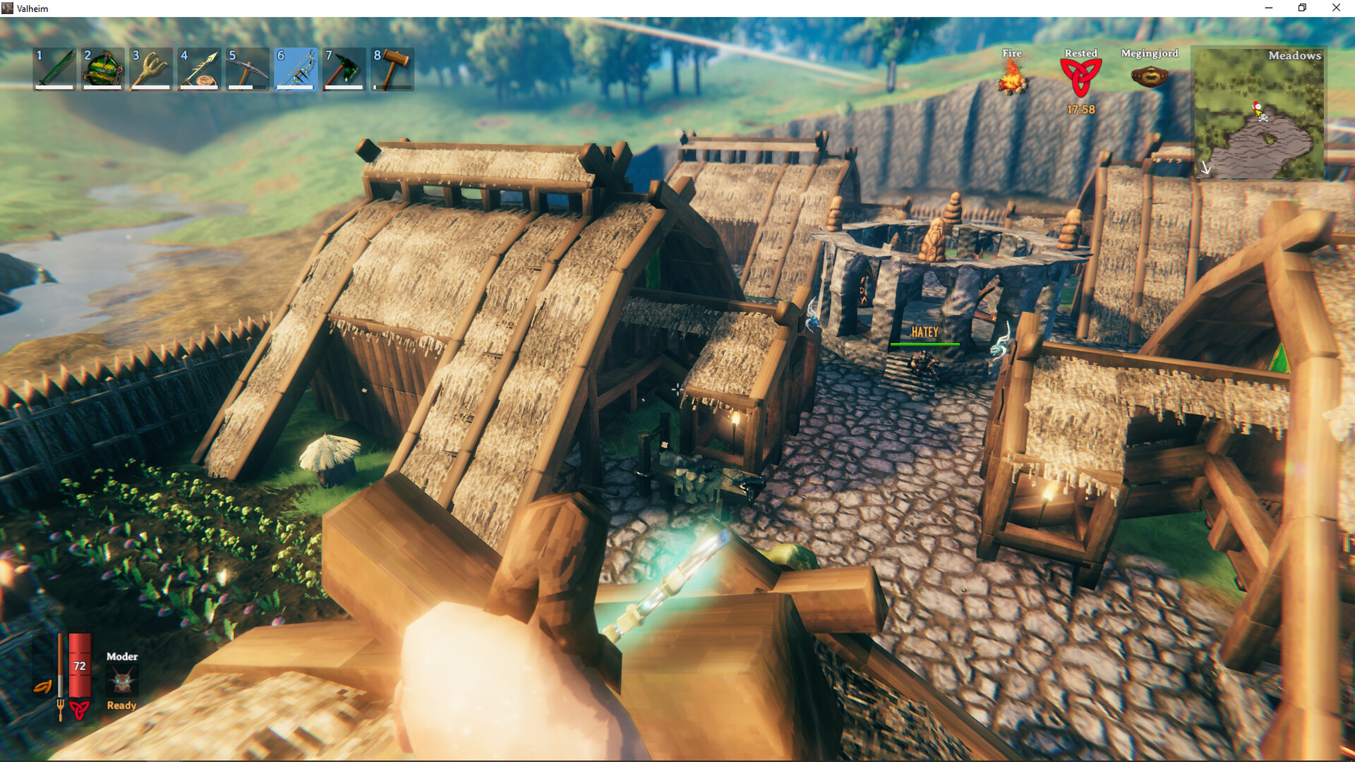 Port Town Valheim Build