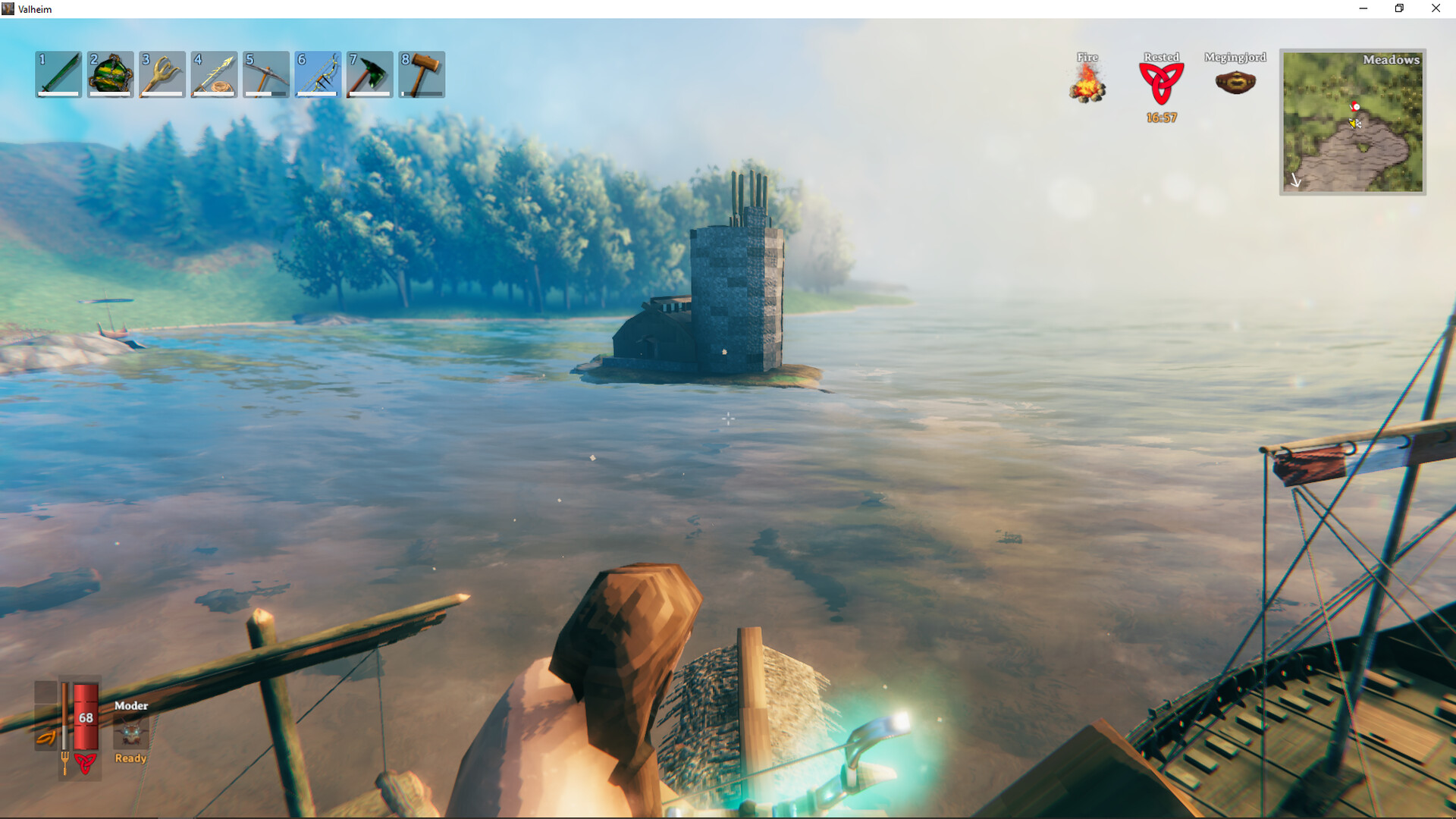 Port Town Valheim Build