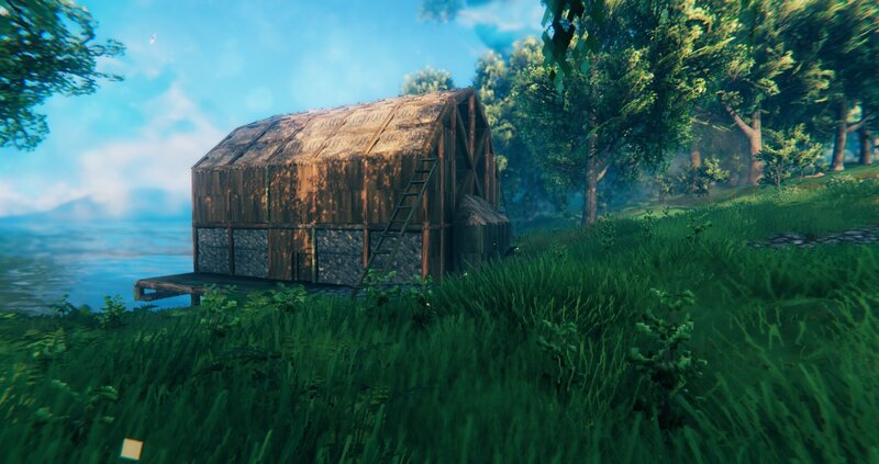 Boathouse Valheim Build
