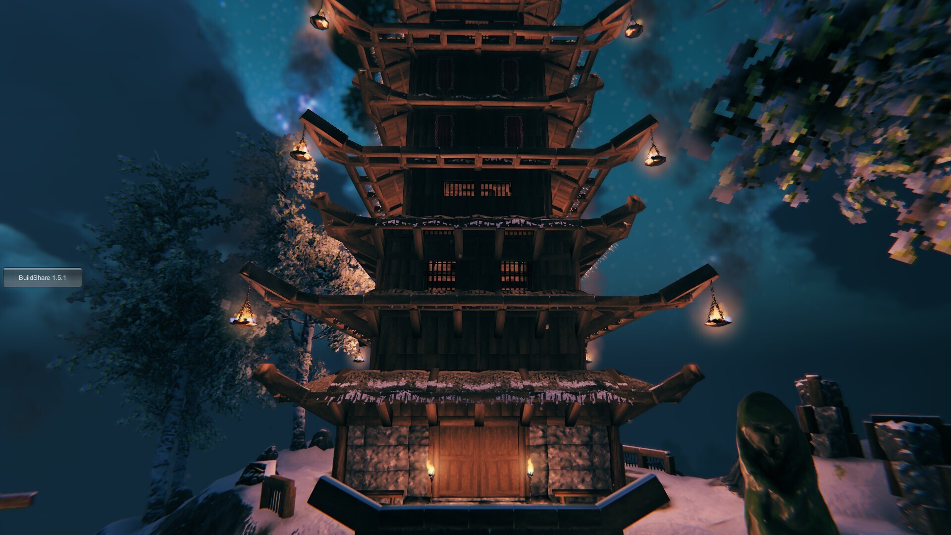 Japanese Watchtower Va2 Valheim Build
