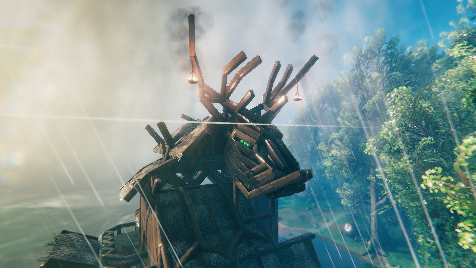 [ The deer House ] + interior, hope you like it ^^ Valheim Build