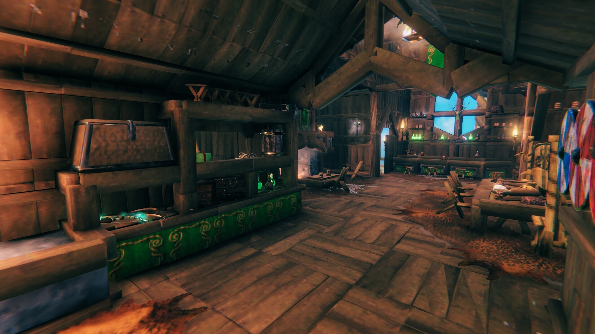 [ The deer House ] + interior, hope you like it ^^ Valheim Build