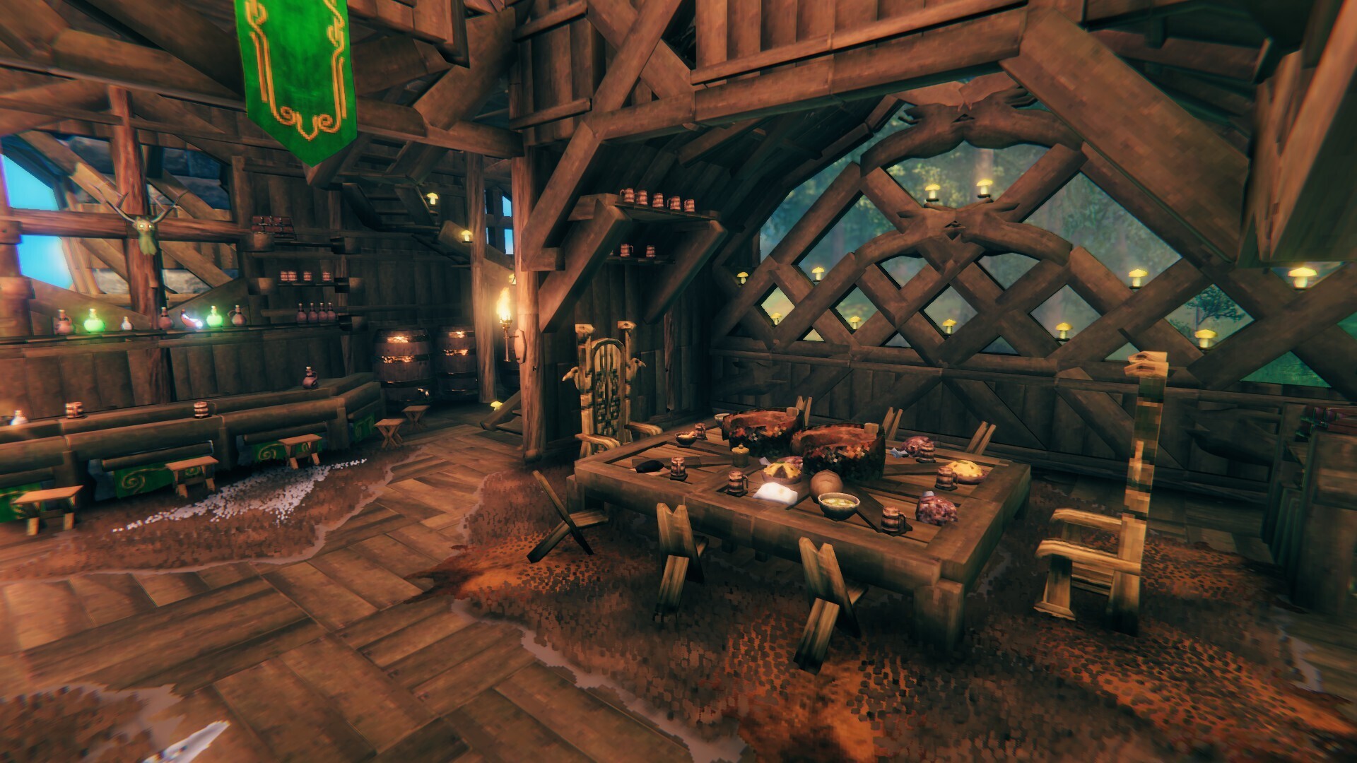 [ The deer House ] + interior, hope you like it ^^ Valheim Build