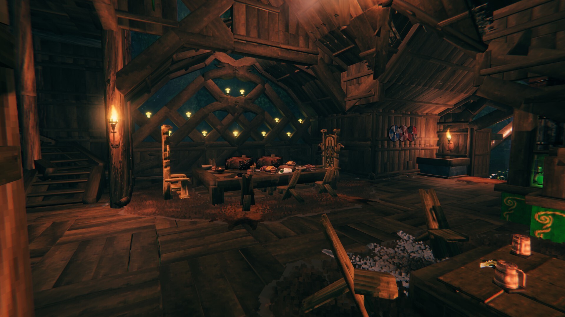 [ The deer House ] + interior, hope you like it ^^ Valheim Build