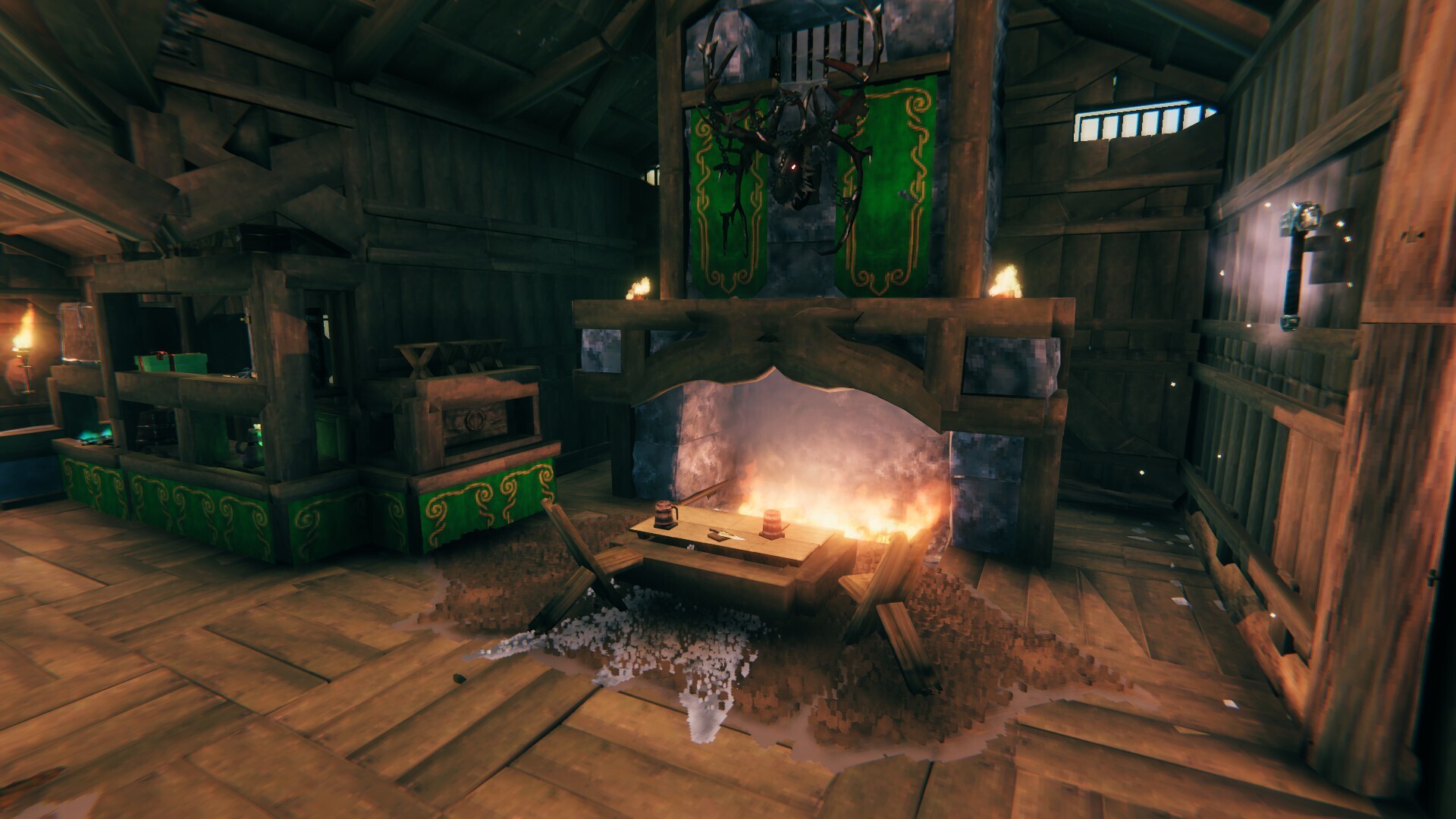 [ The deer House ] + interior, hope you like it ^^ Valheim Build