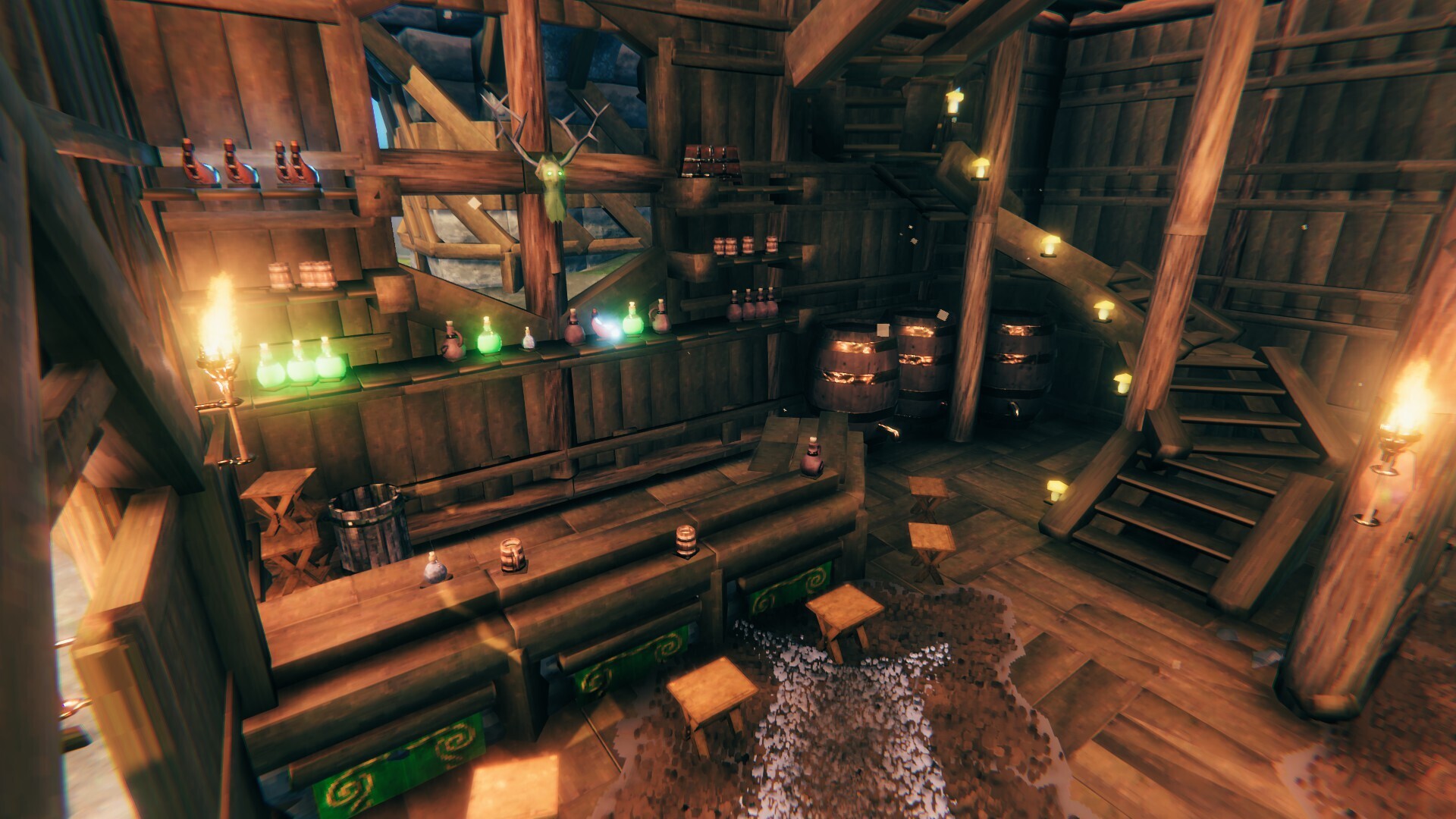 [ The deer House ] + interior, hope you like it ^^ Valheim Build