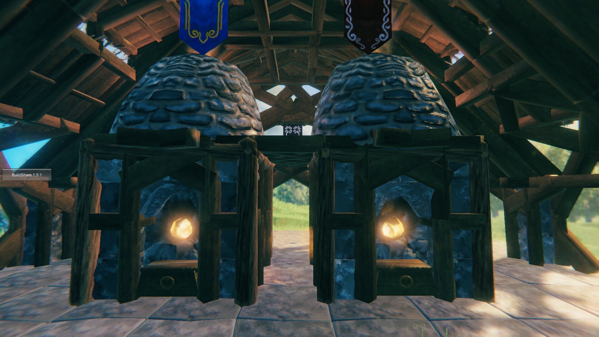 Workshop + Ore Refinery Valheim Build