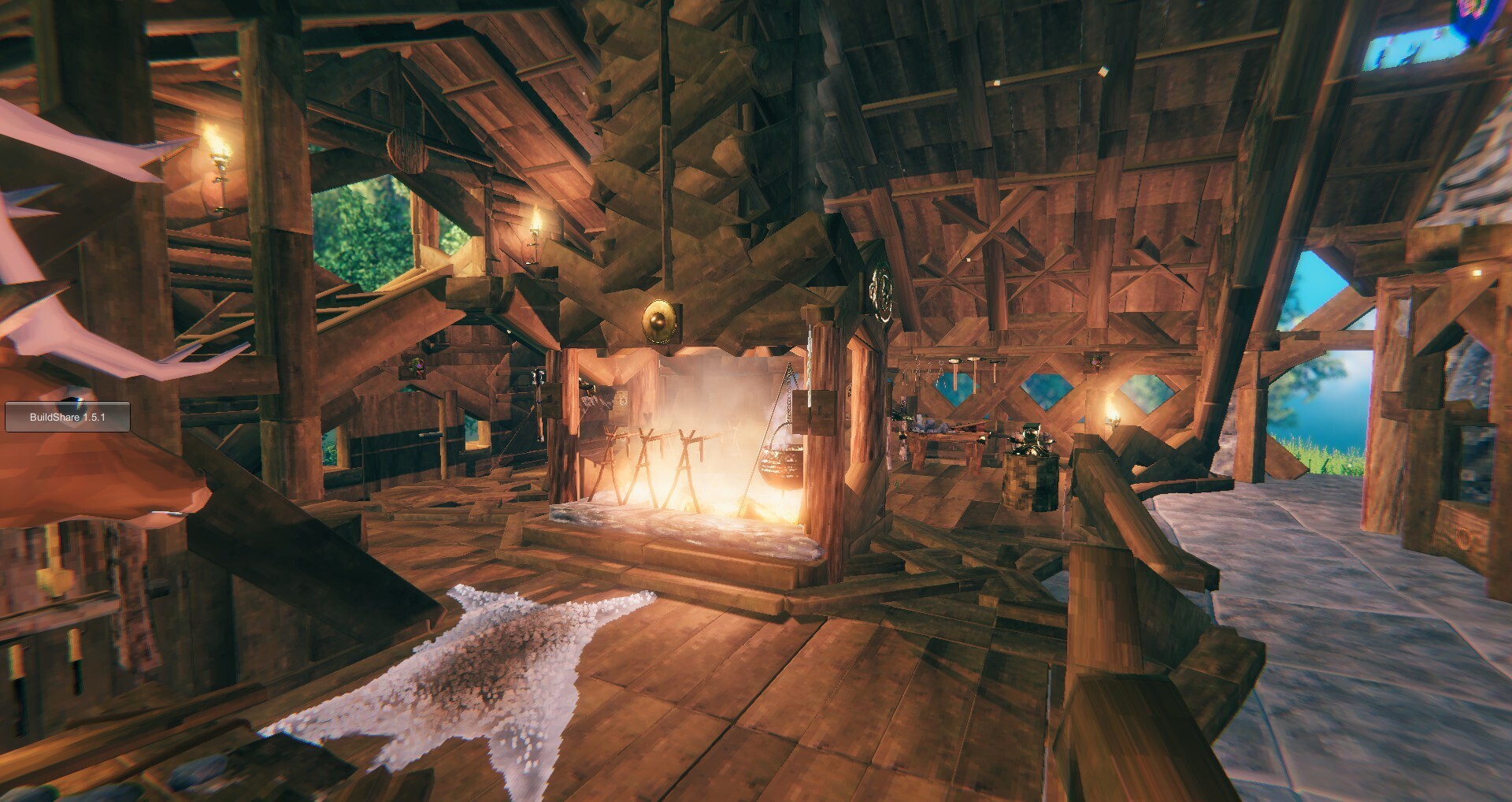 Workshop + Ore Refinery Valheim Build