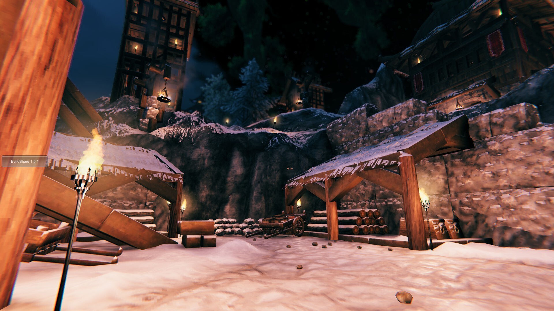 Mountain Outpost Valheim Build