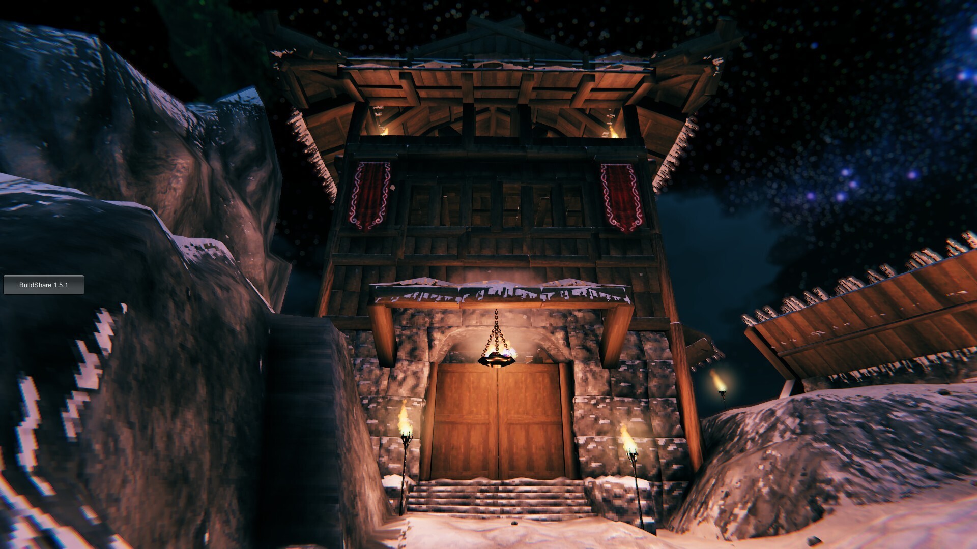 Mountain Outpost Valheim Build