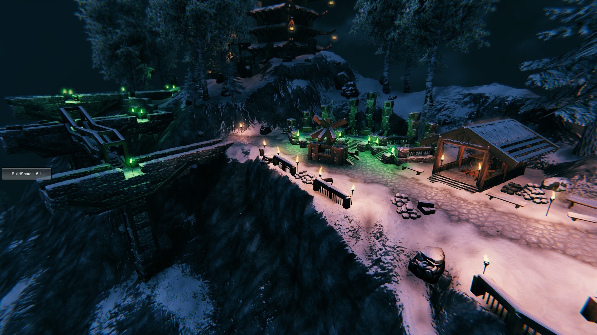 Mountain Outpost Valheim Build