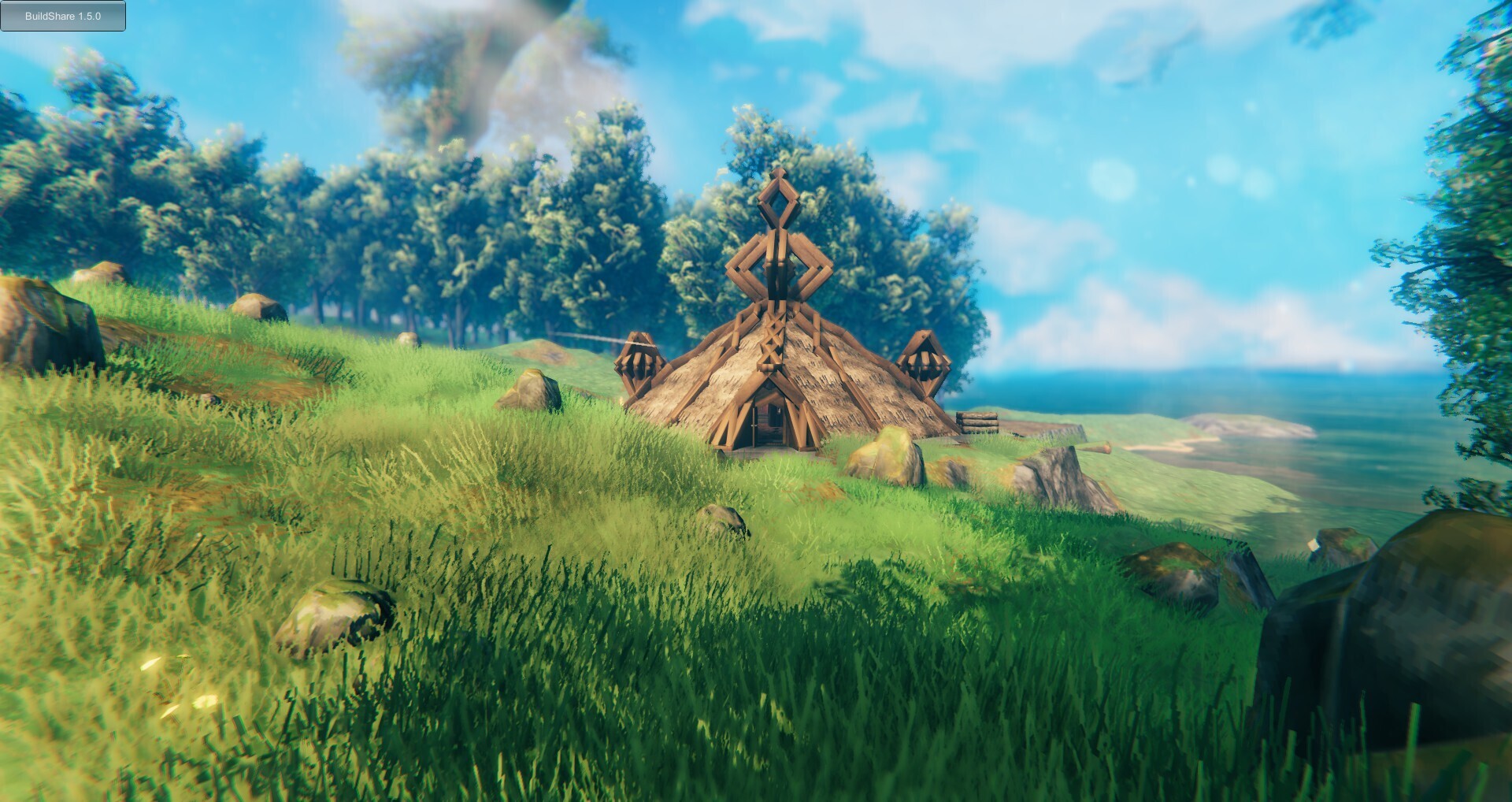 Hunters Hut Valheim Build