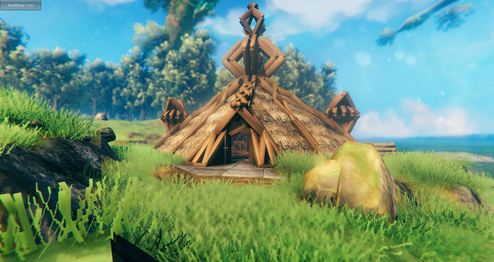 Hunters Hut Valheim Build