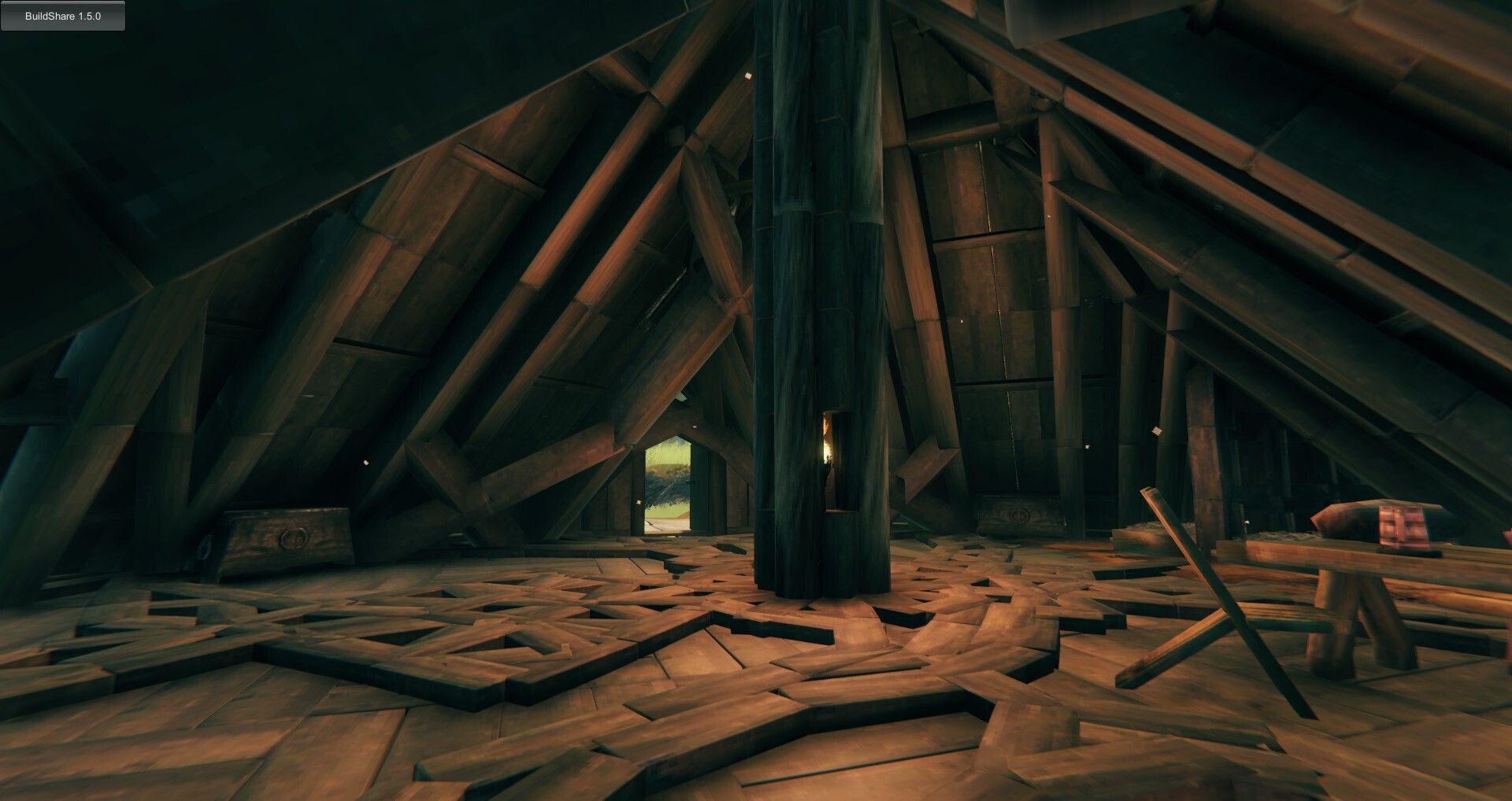 Hunters Hut Valheim Build