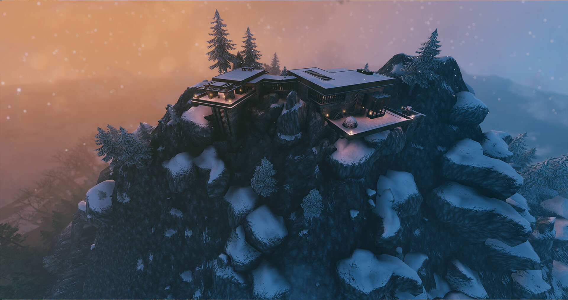 Modern Mountain House. Designed by me, built by my wife and myself ...