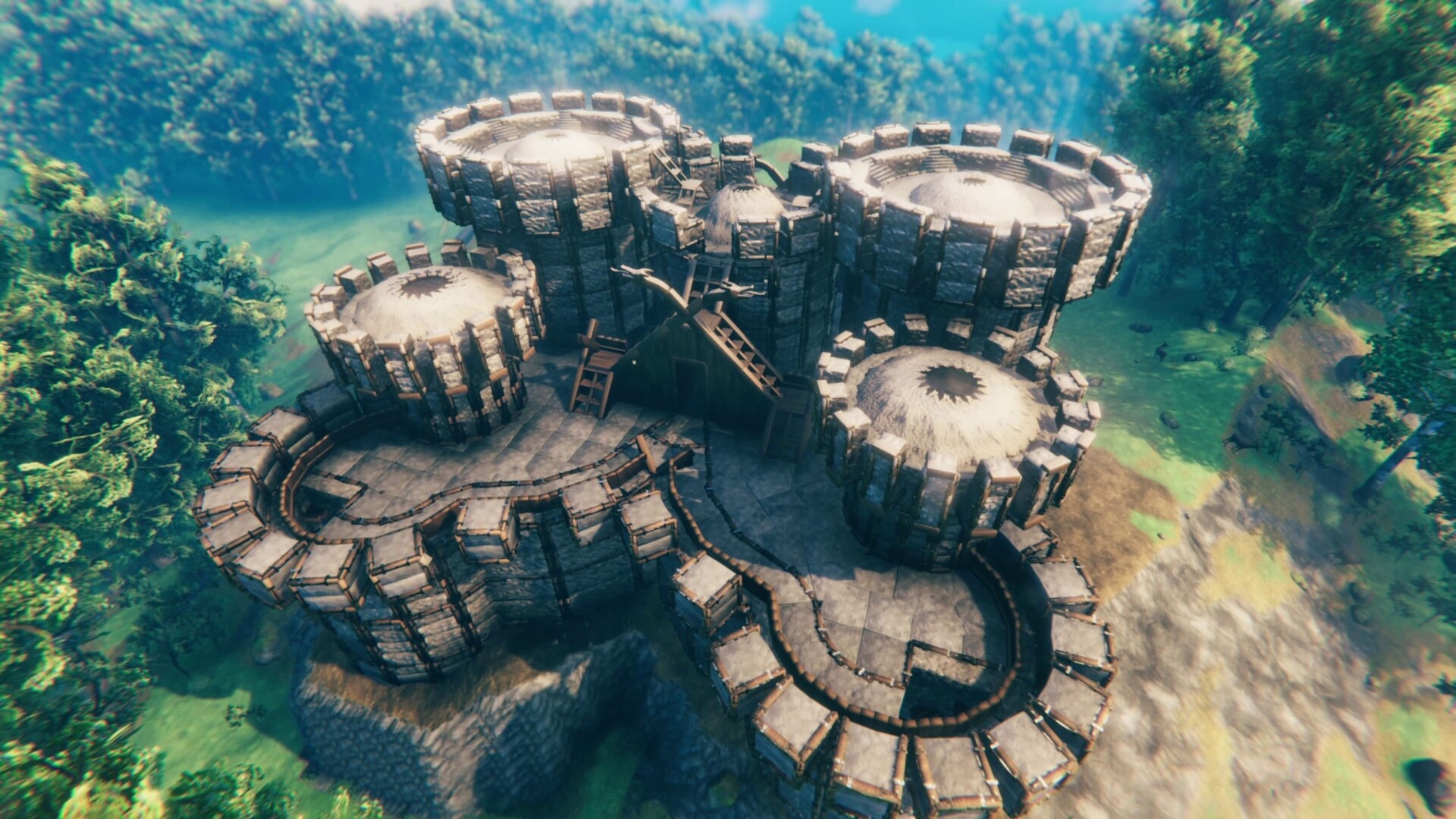 🐺Berserker's Keep💯 Valheim Build