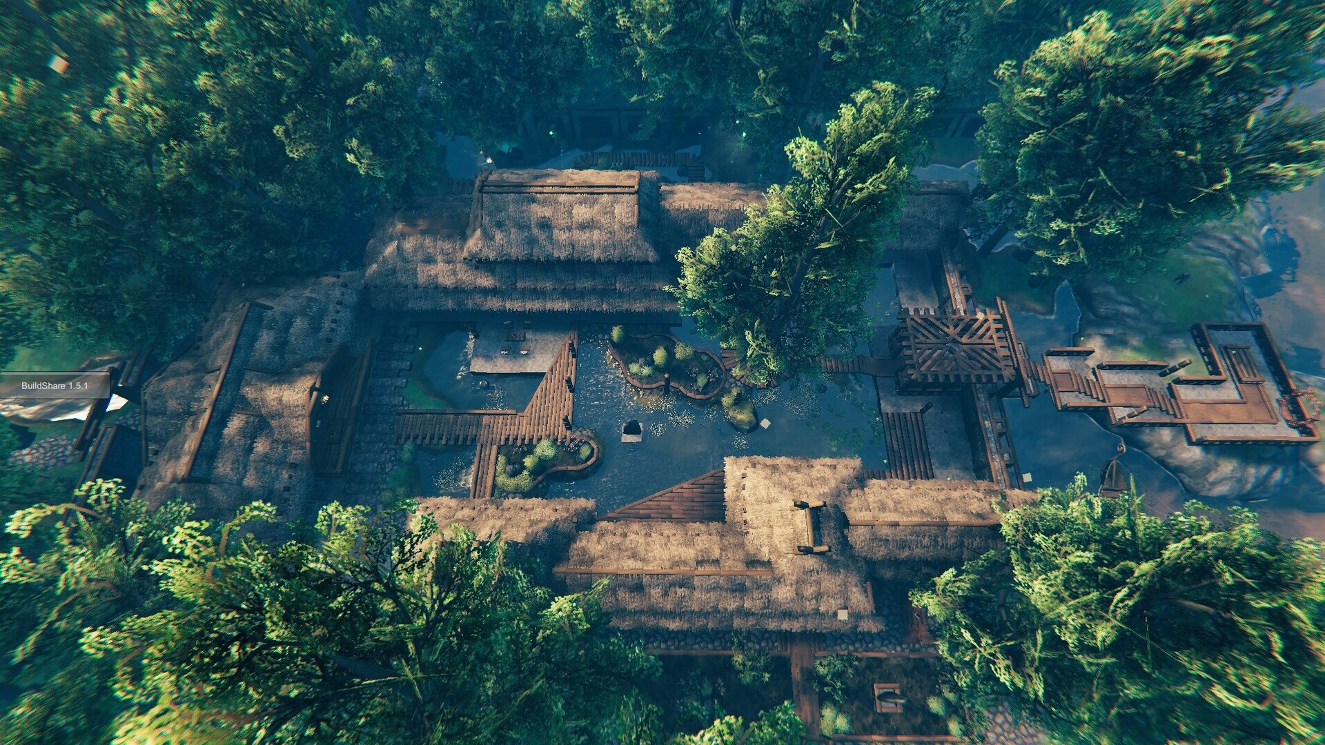 Lin's Japanese themed base called Kuzuri Valheim Build