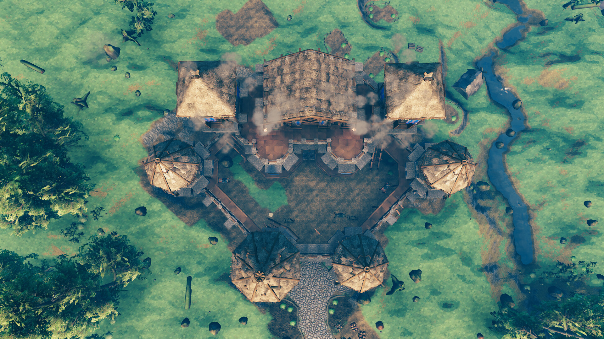 Castle Keep Valheim Build
