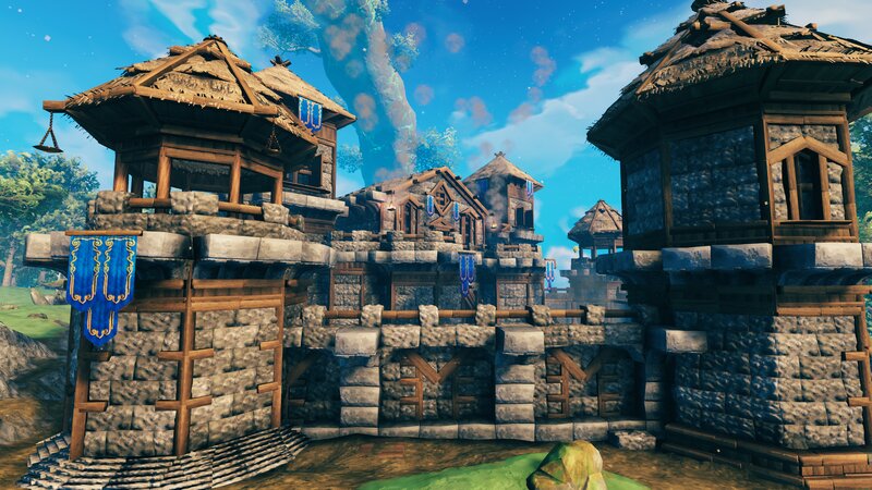 Castle Keep Valheim Build