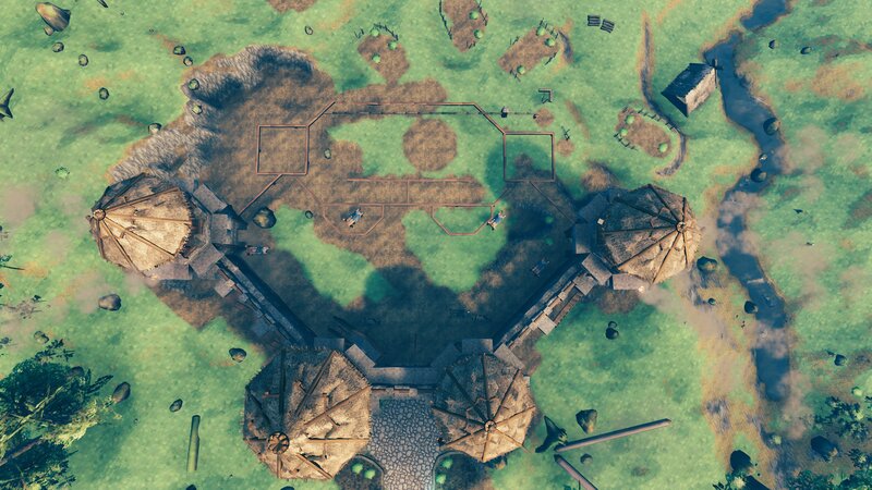 Castle Keep Valheim Build