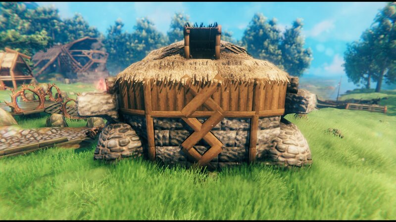 Our compact and practical Blacksmith Valheim Build