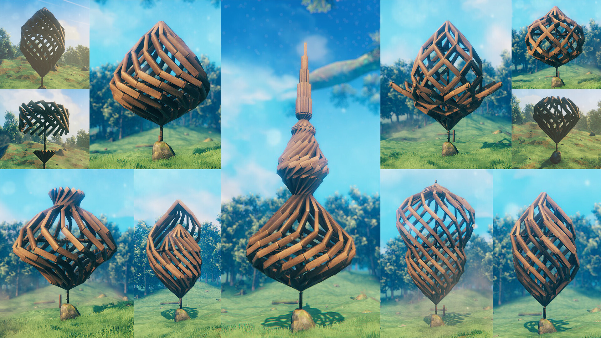 Spiral Structures - Not Really a Building, But Cool to Look at Valheim ...