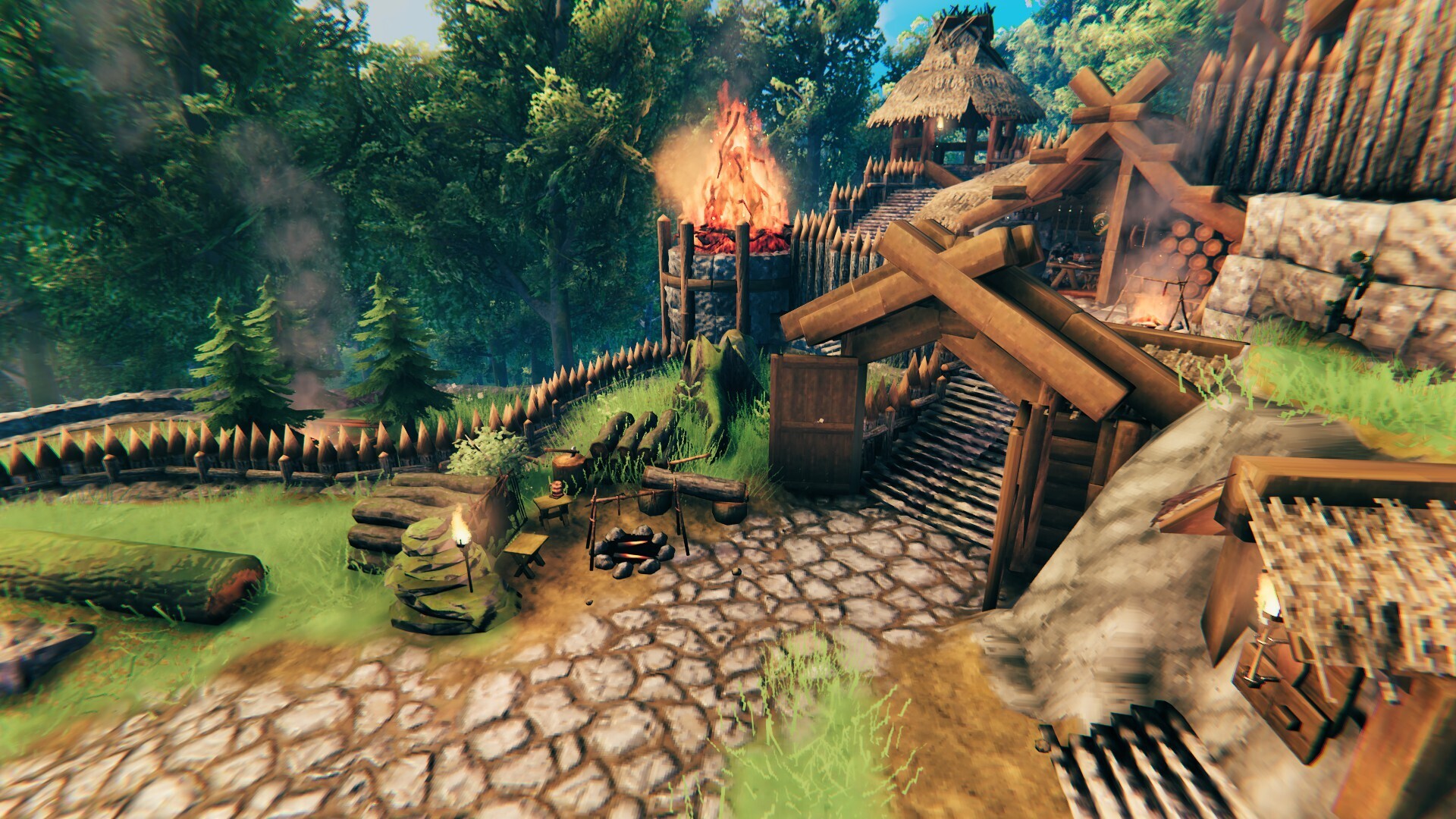 My main base is finished. This is how 90 hours of work looks like ...