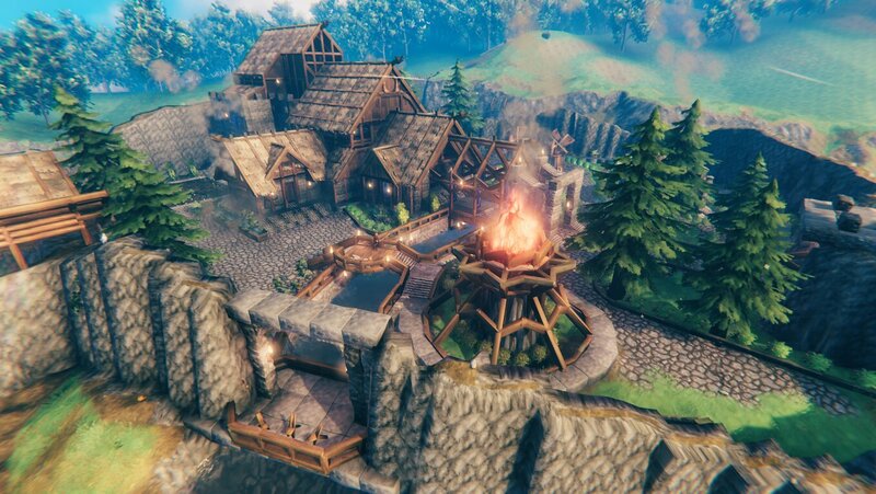 Base + Landscape | Valheim Build Valheim Build