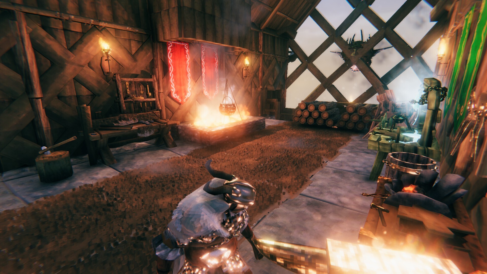 Castle build Valheim Build