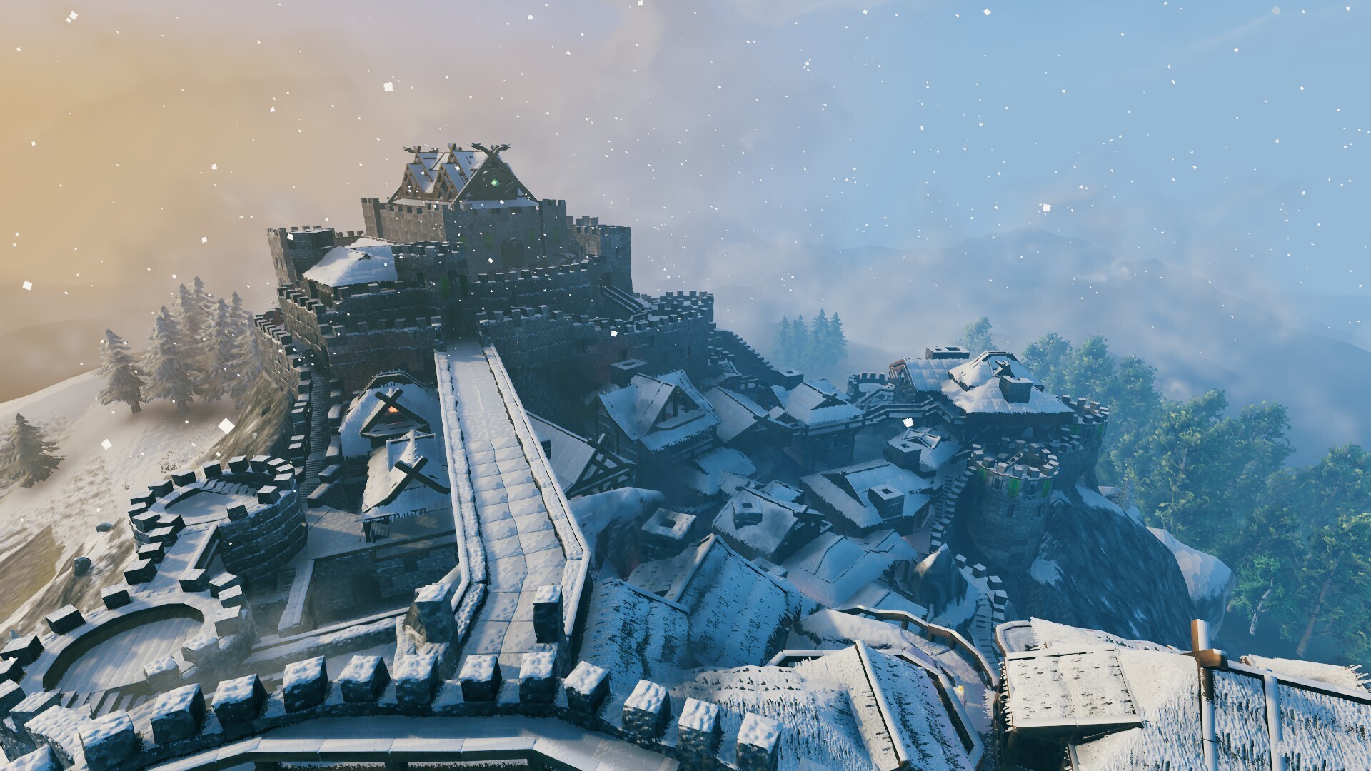 Dún Draken Valheim Build